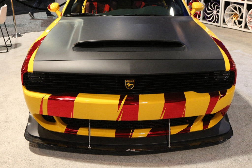 Dodge Challenger Demon/ Hellcat Widebody Front Wind Splitter 2018 - 20 ...