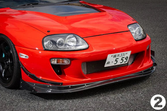 RIDOX MAX ORIDO Front Diffuser [FRP] - Toyota Supra JZA 80 *Special Or ...