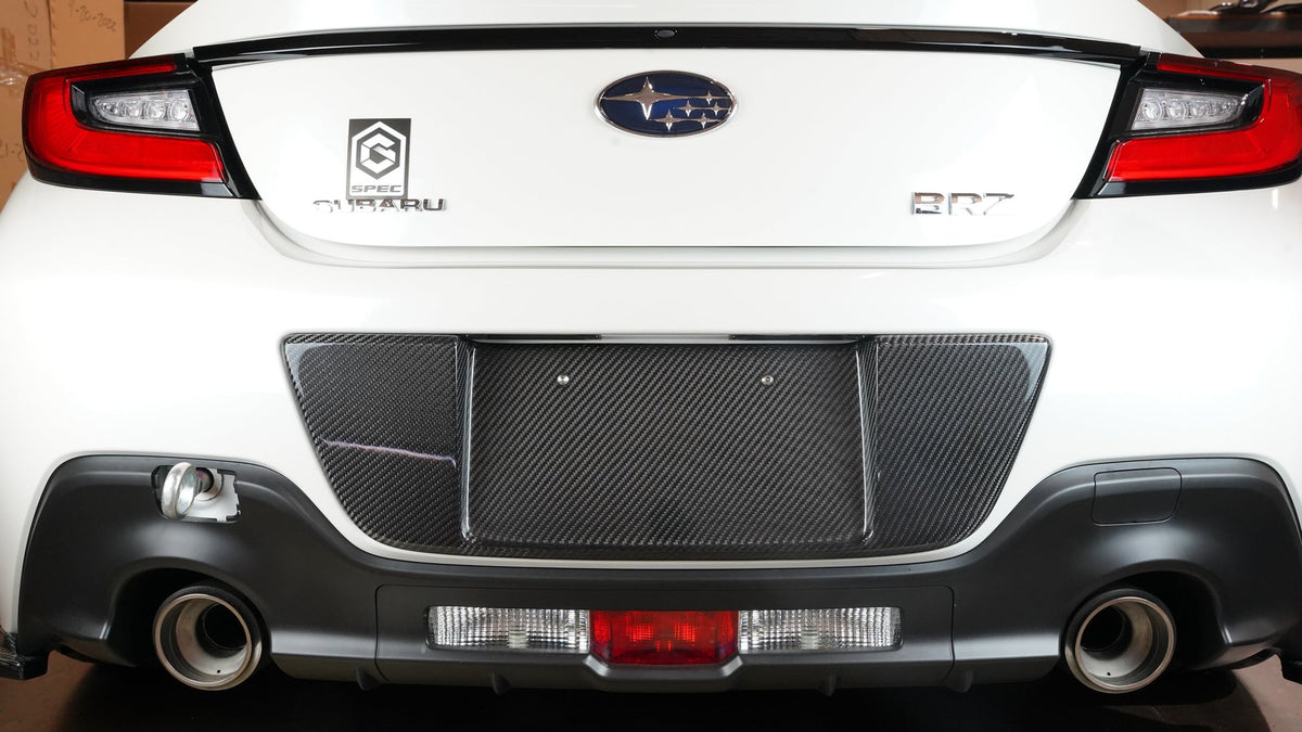 Toyota GR86/ Subaru BRZ Carbon Fiber License Plate Frame 2022-2024 Toy ...