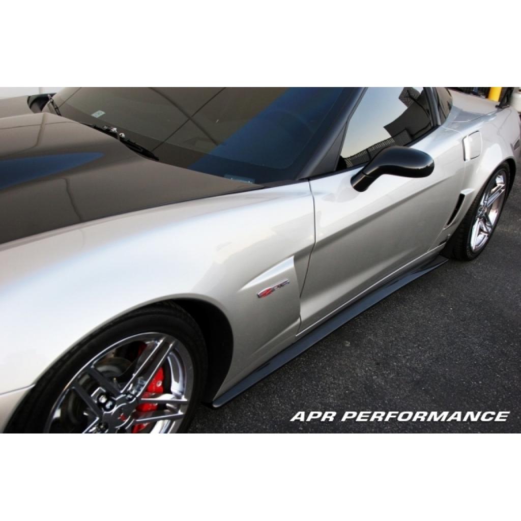 Chevrolet Corvette C6 Z06 Side Rocker Extensions/ Side Skirt 2006-2013 ...